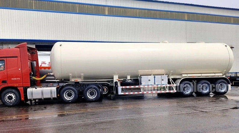 26T LPG Gas Tanker Trailer Medium Transport Propane Propylene Liquid ...