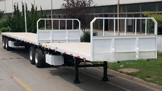 Super Link Flatbed Trailer Loose Cargo Goods 20ft Container 40ft Container